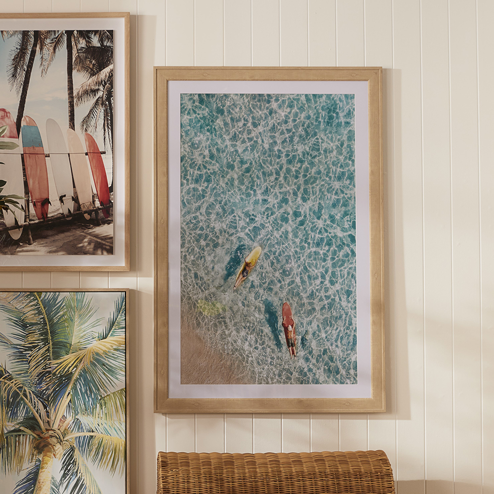 Island Surfs Up Wall Art | Adairs