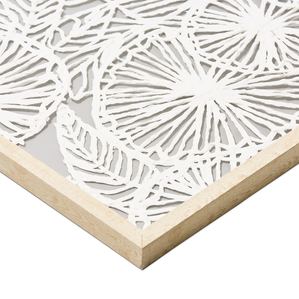 Madison Flowers & Leaves Paper Wall Art | Adairs
