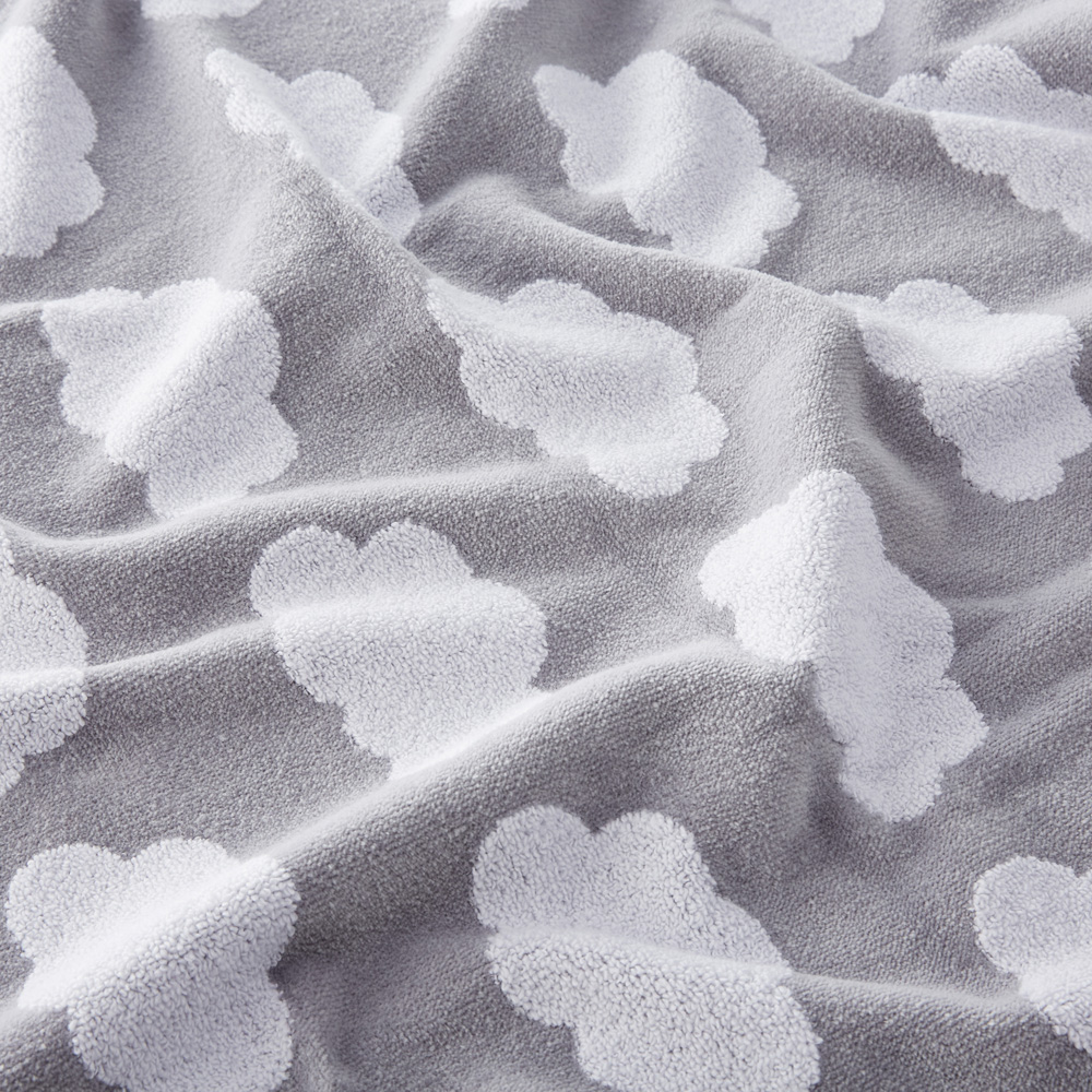 Adairs Kids - Dreamy Cloud Grey Towel Range | Adairs