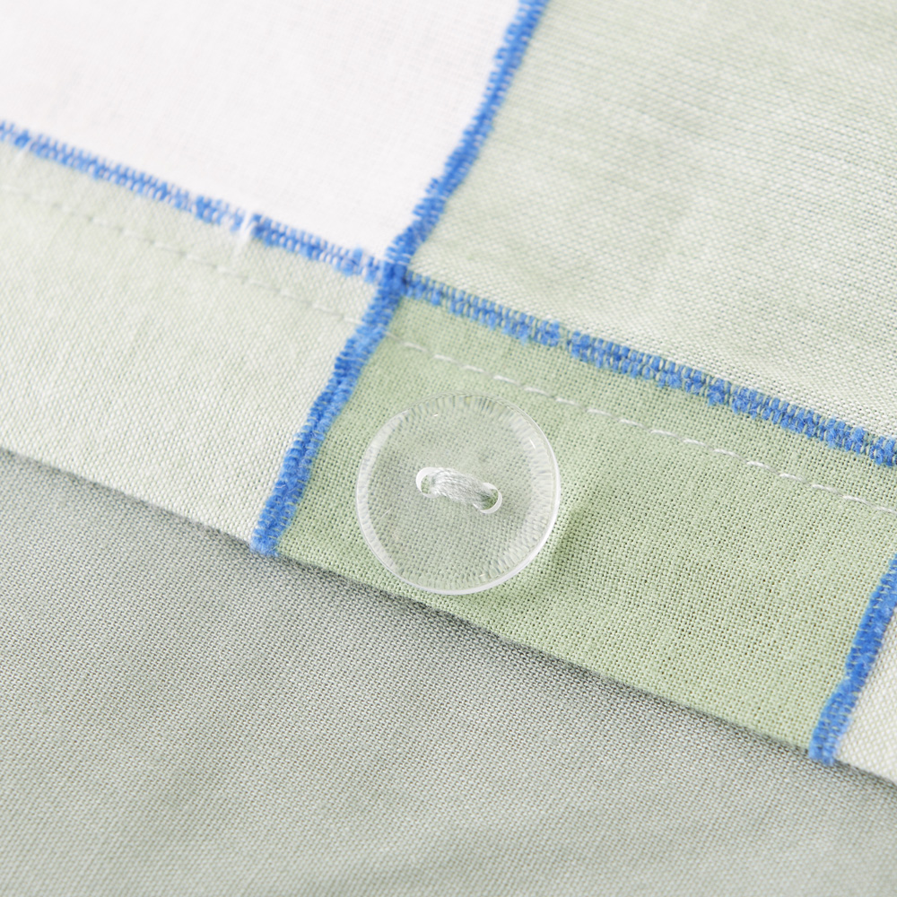 Adairs Kids - Carter Check Fern Quilt Cover Set | Adairs