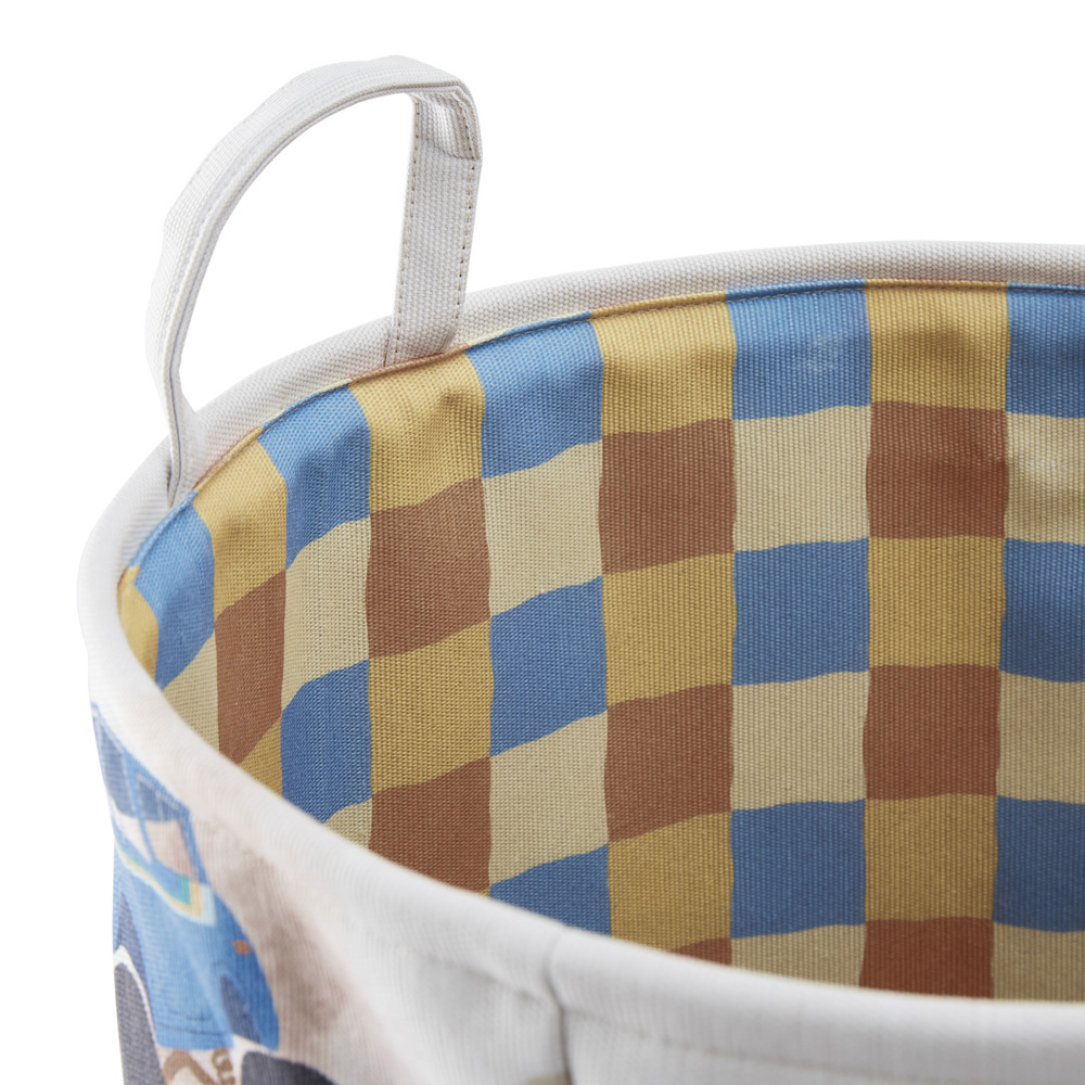 Adairs Kids - Off Road Adventure Designer Printed Basket | Adairs