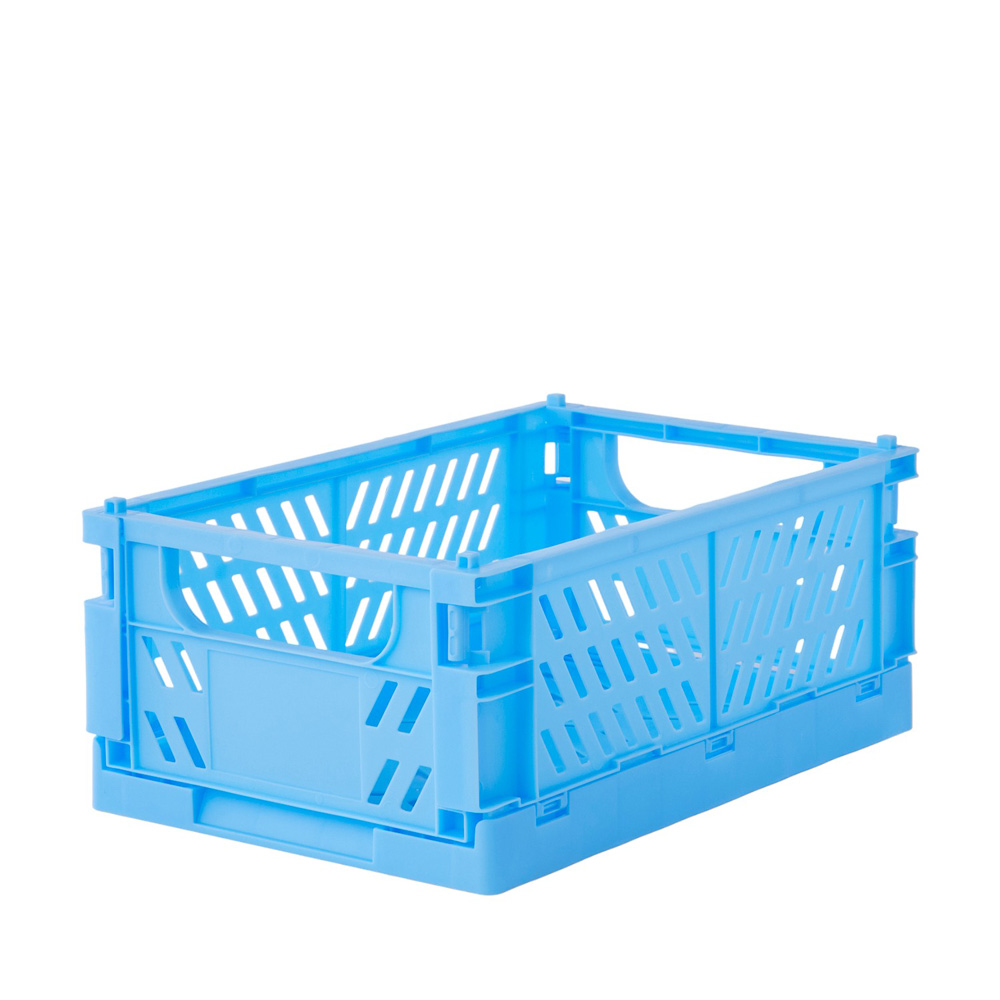 Adairs Kids - Foldable Blue Large Storage Boxes Pack of 2 | Adairs