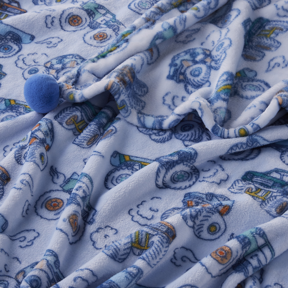 Adairs Kids - Novelty Off Road Adventure Ultra Soft Blanket | Adairs