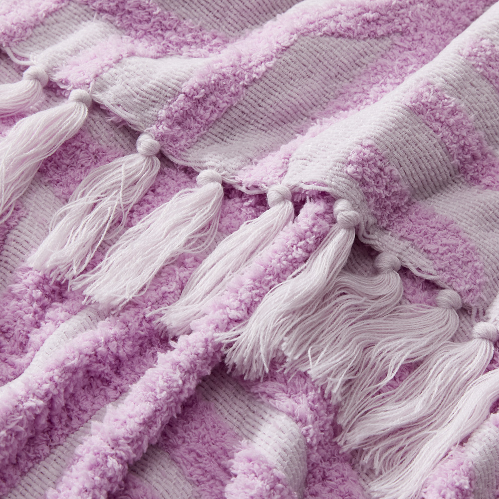 Adairs Kids - Cali Arches Lavender Throw | Adairs