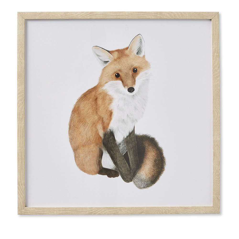 Adairs Kids - Woodland Fox Wall Art | Adairs