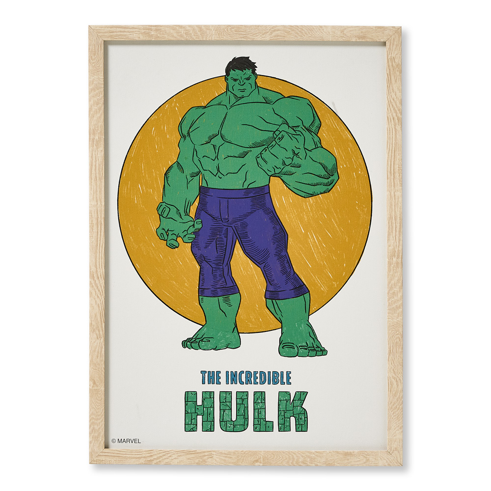Adairs Kids - Marvel Hulk Wall Art | Adairs