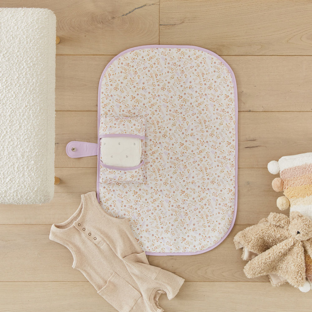 Adairs Kids - Travel Dahlia Floral Change Mat | Adairs