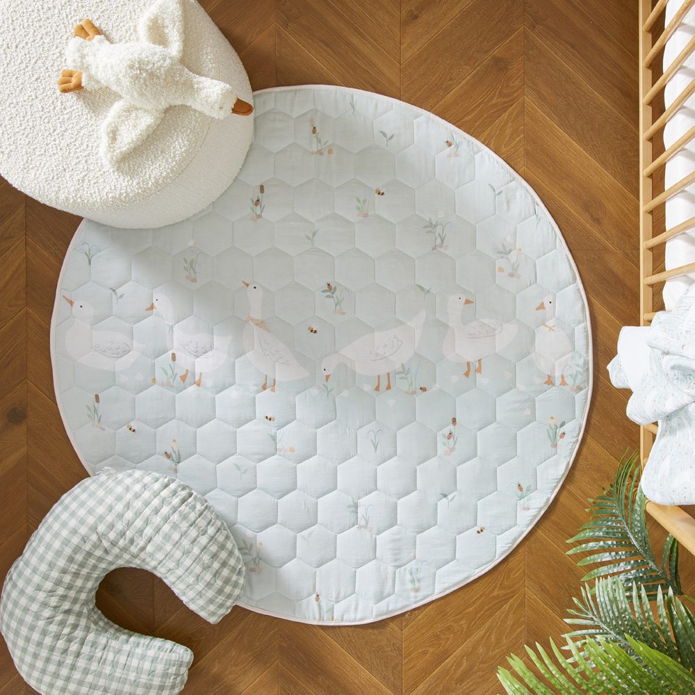 Adairs Baby - Baby Duckling Quilted Play Mat | Adairs