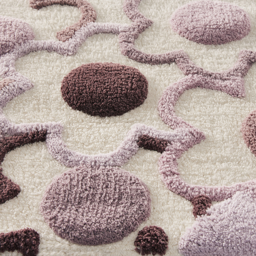Daisy Grape Ombre Bath Mat | Adairs