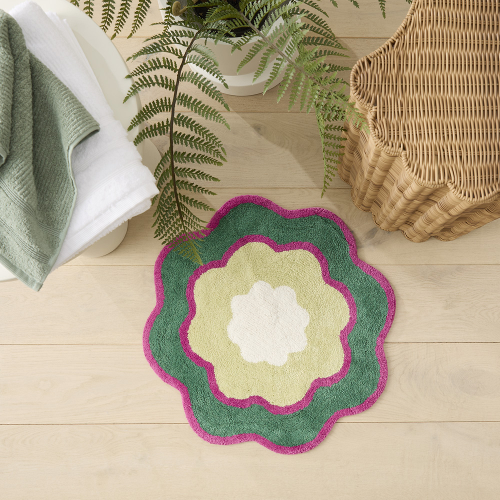 Iris Jade Multi Bath Mat | Adairs