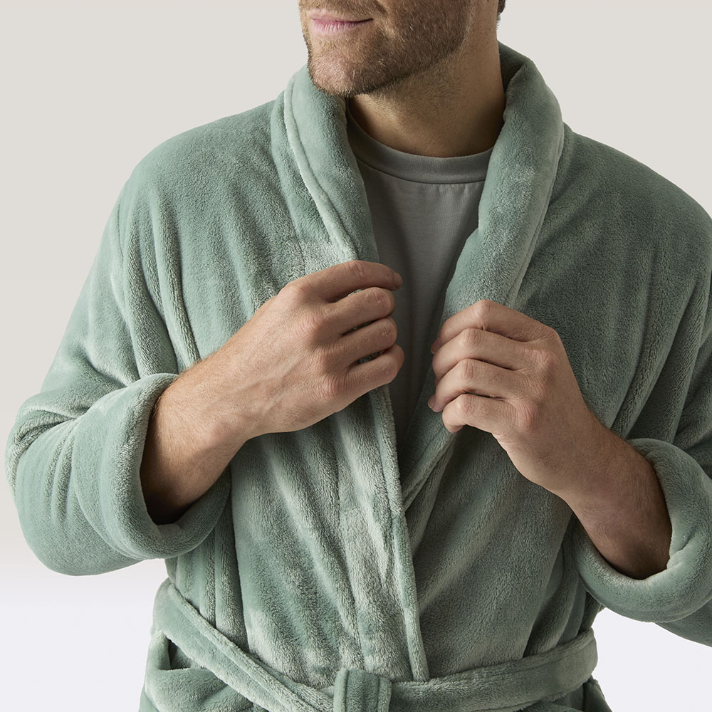 Ultra Soft Seafoam Bathrobe | Adairs
