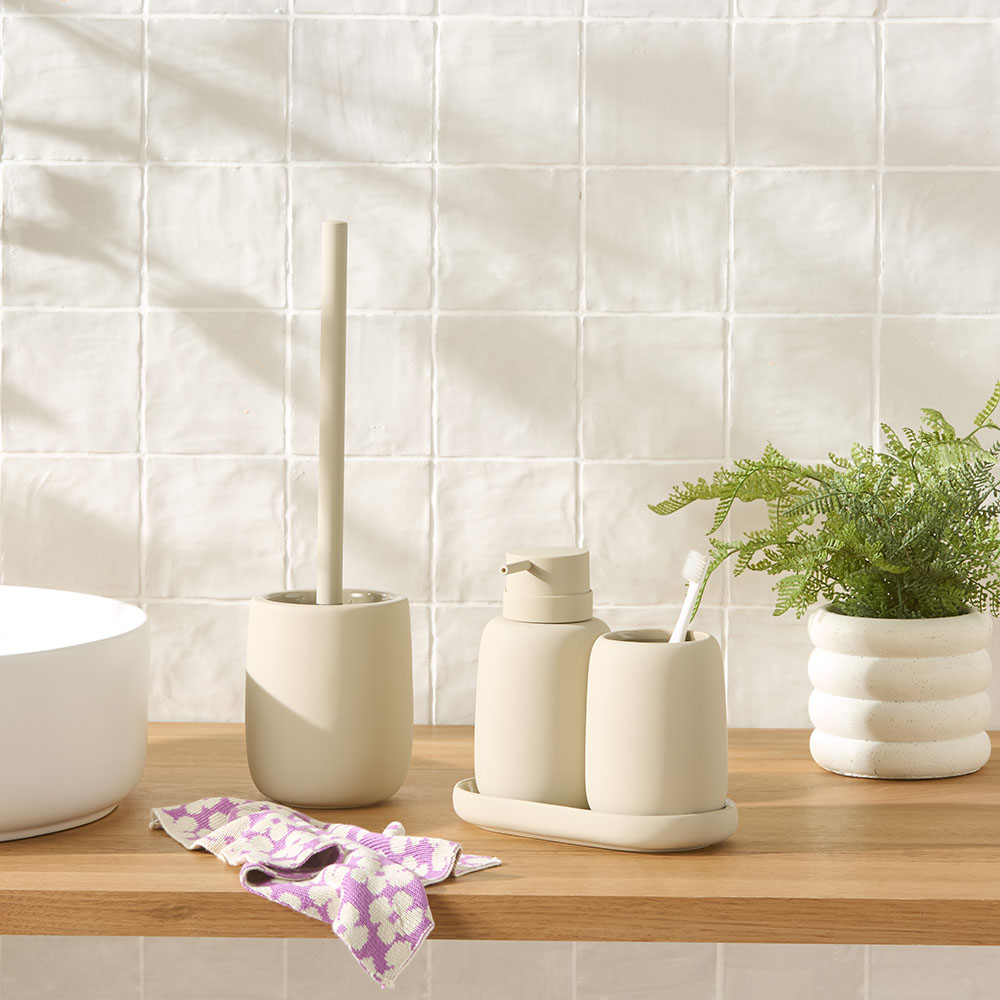 Felix Natural Bathroom Accessories | Adairs