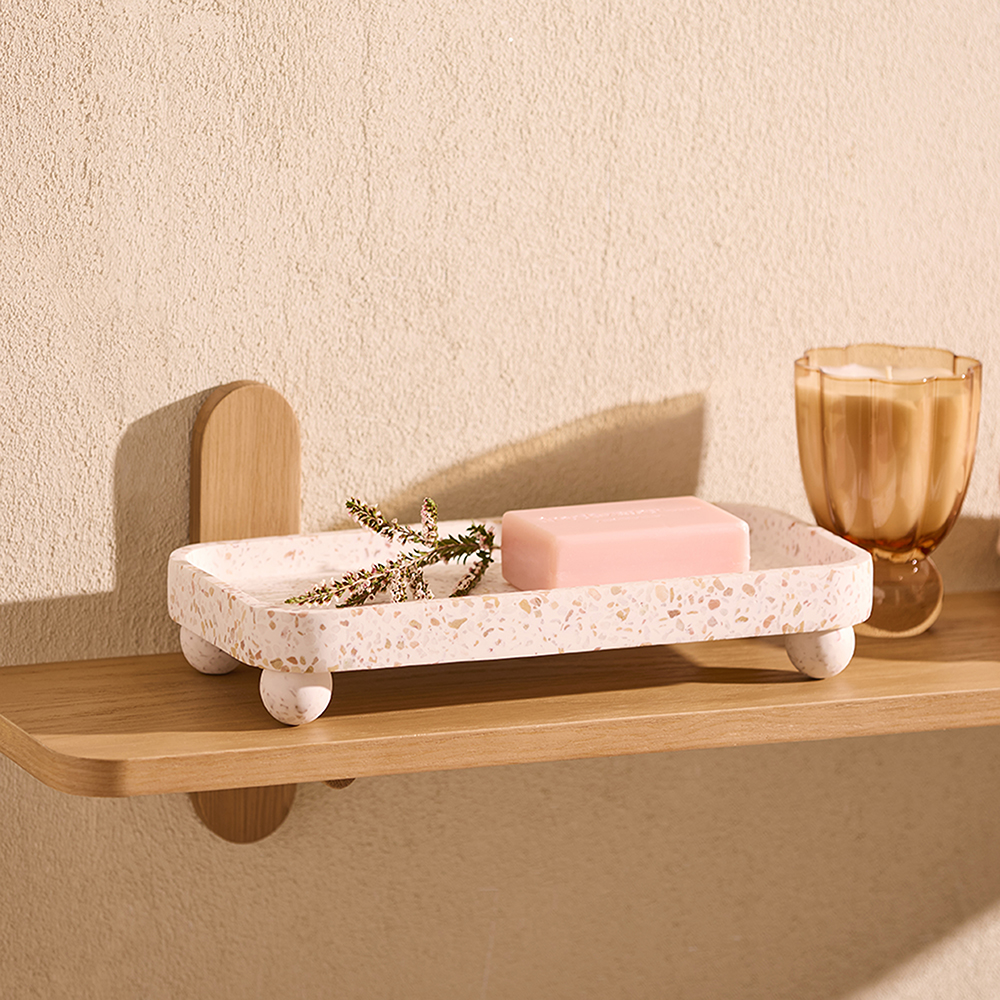 Juno Terrazzo Rectangular Tray | Adairs