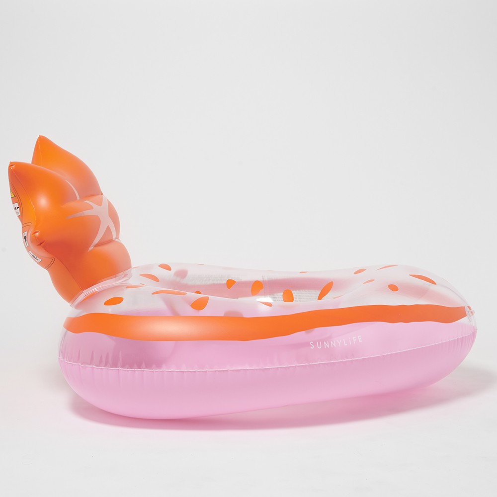 Sunnylife - Strawberry Pink Luxe Tube Pool Ring | Adairs