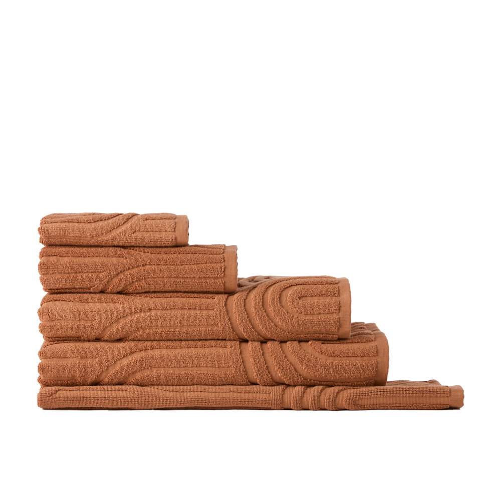 Archie Amber Towel Range | Adairs