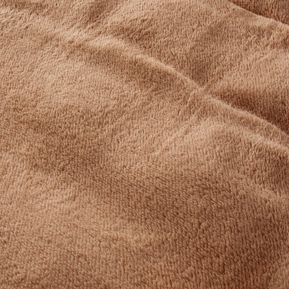 Sherpa Plain Clay Quilt Cover Set | Adairs