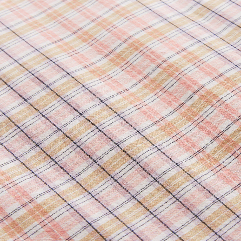 Kaia Check Pink Quilt Cover Set | Adairs