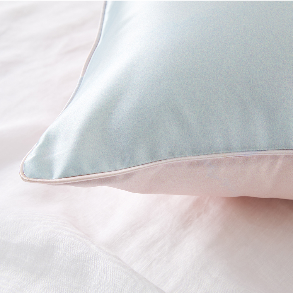 Blue Dreaming Pure Silk Printed Pillowcase | Adairs
