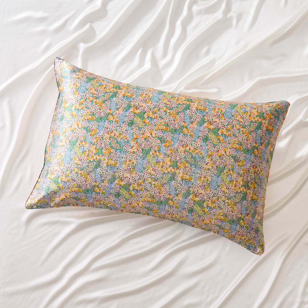 Sephora Floral Pure Silk Printed Pillowcase | Adairs