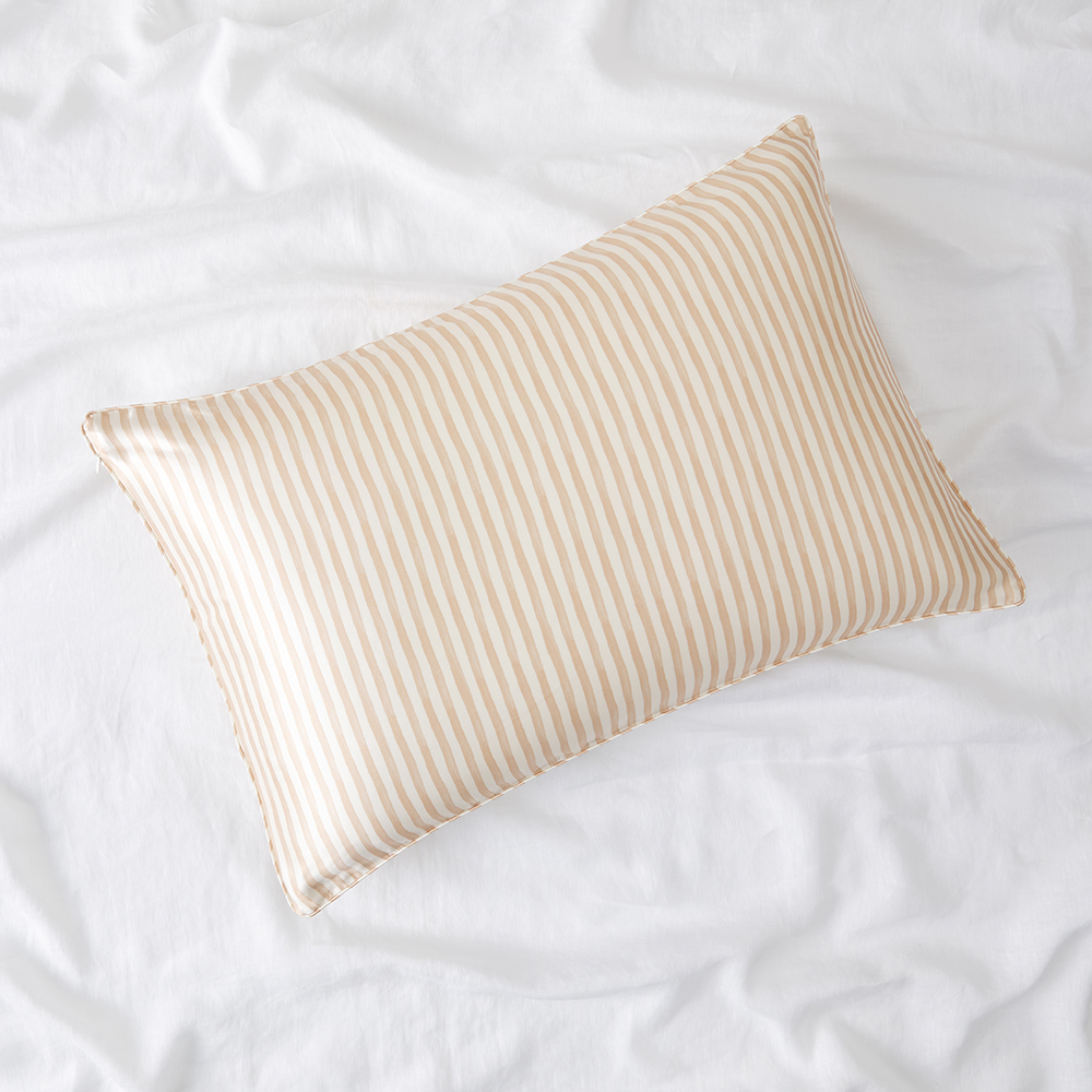 Soleil Pure Silk Printed Pillowcase | Adairs