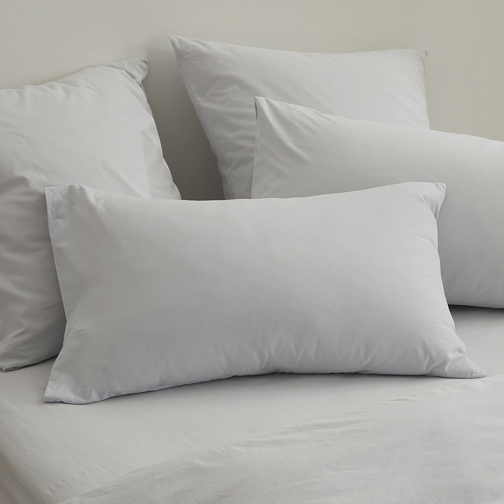 Stonewashed Cotton Cloud Pillowcases | Adairs