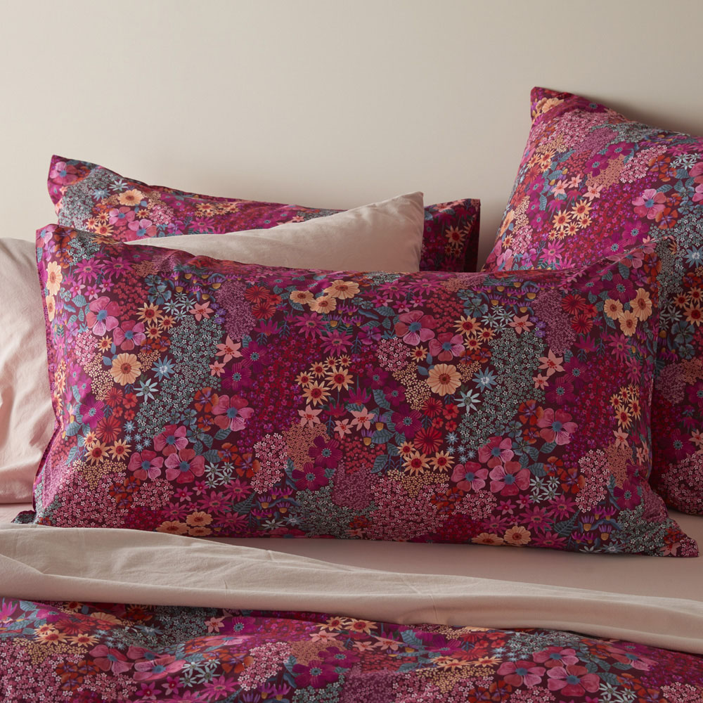 Berry Field Pillowcases | Adairs