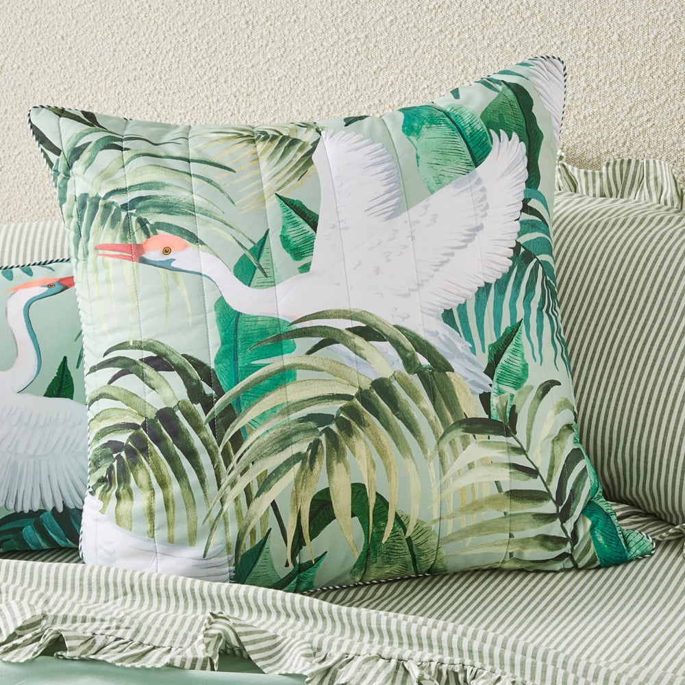Margot Green Pillowcases | Adairs