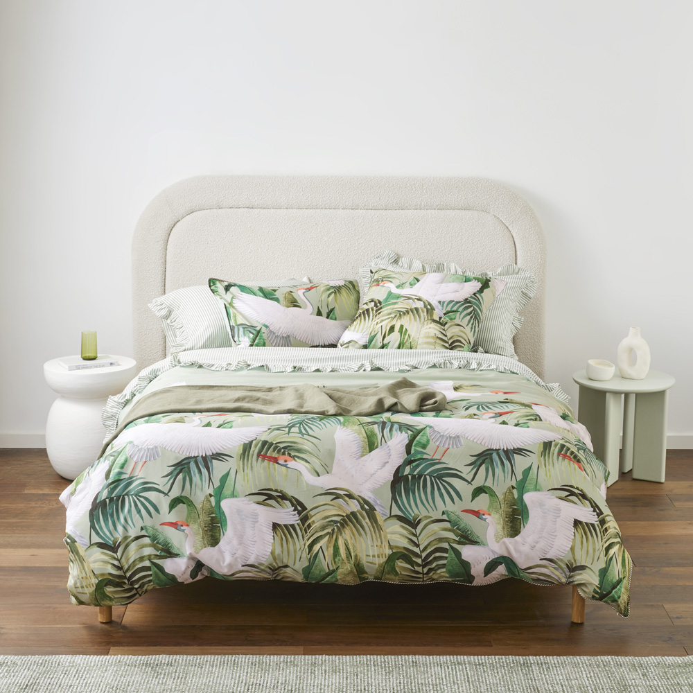 Margot Green Pillowcases | Adairs