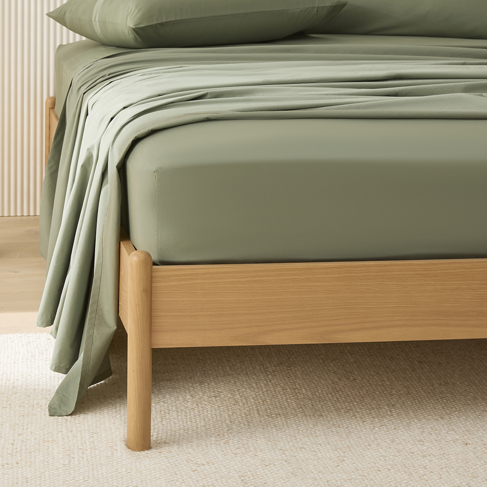400TC Australian Cotton Eucalyptus Sheet Set | Adairs