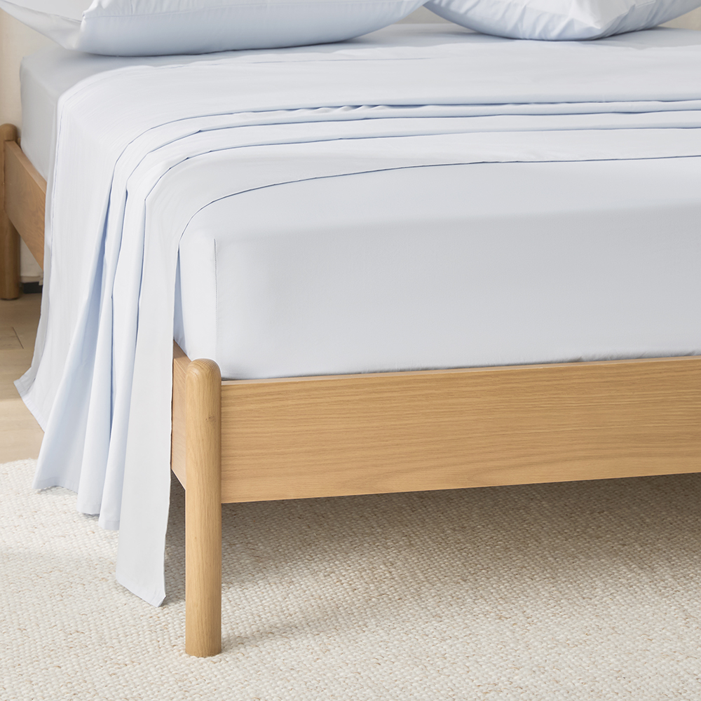 400TC Australian Cotton Sky Blue Sheet Set | Adairs