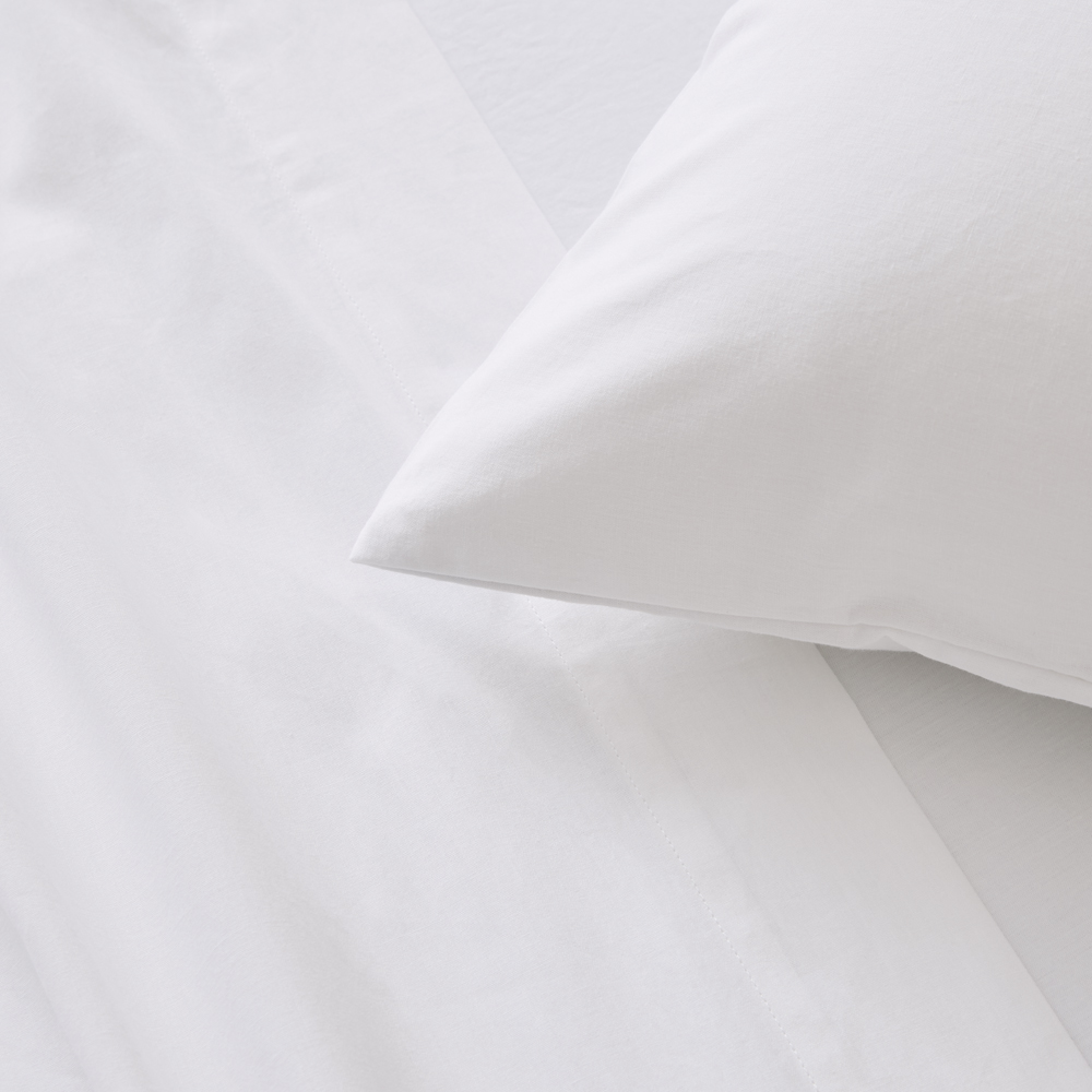 Comfort Collection White Sheet Set | Adairs