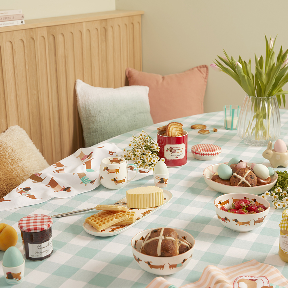 Dachshund Strawberry Jam Canister | Adairs