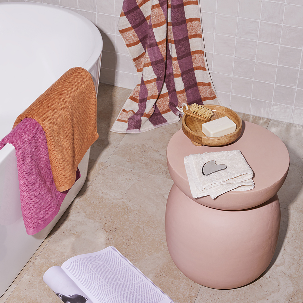 Rae Rose Side Table | Adairs