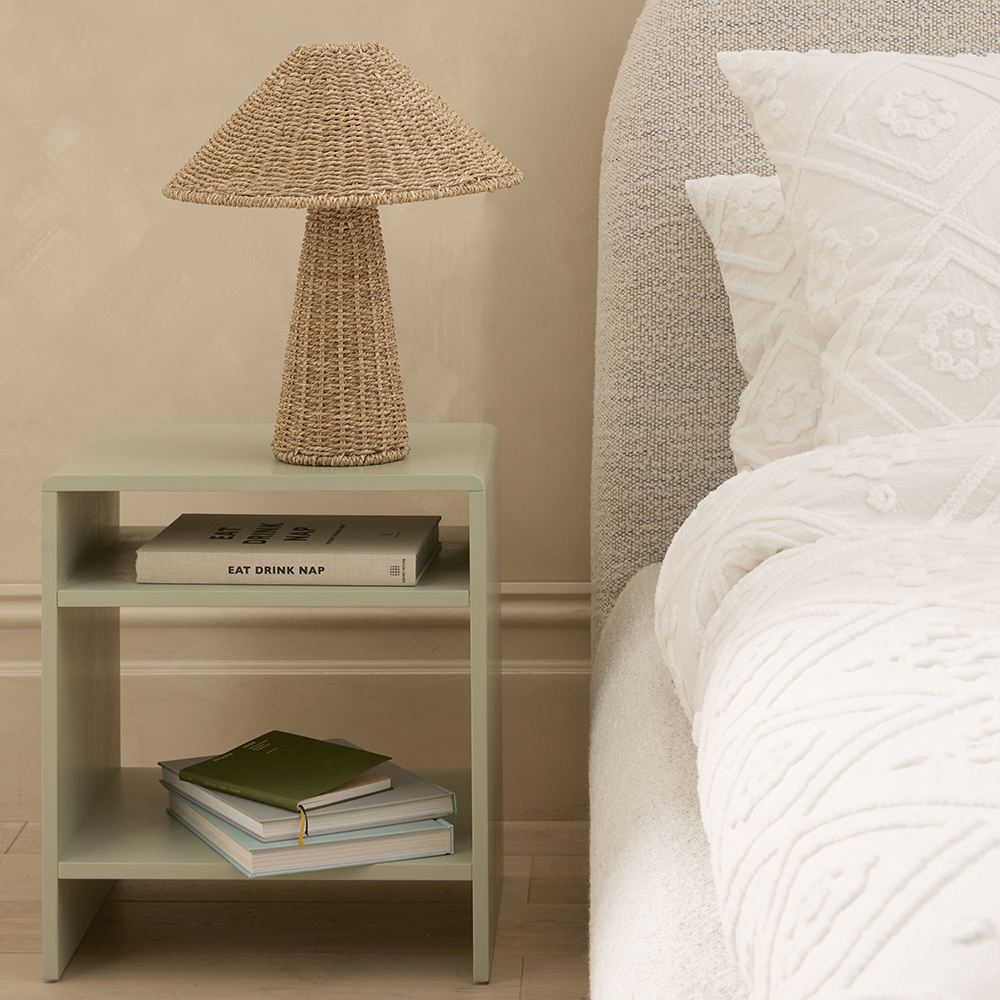 Jensen Pistachio Bedside Table | Adairs