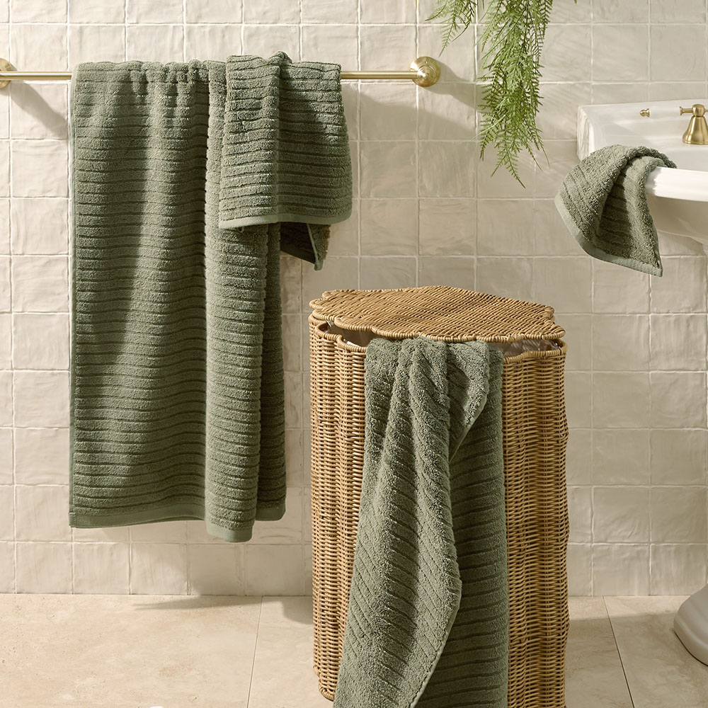 Miller Australian Cotton Moss Towel Range | Adairs