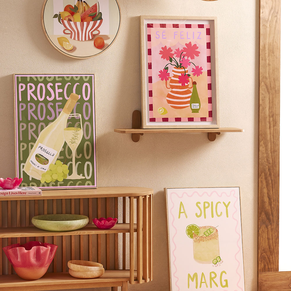 Le Fiesta Se Feliz Wall Art | Adairs