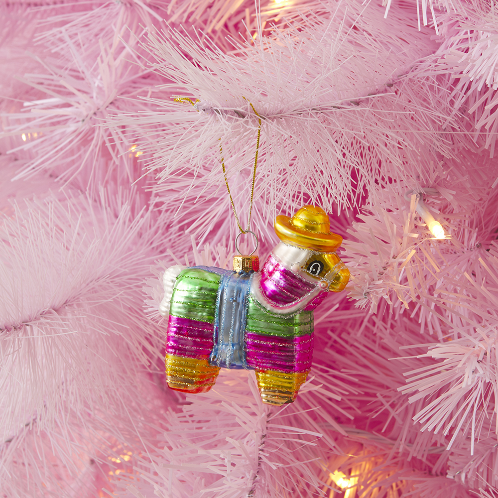 Vintage Pinata Mercury Glass Ornament | Adairs