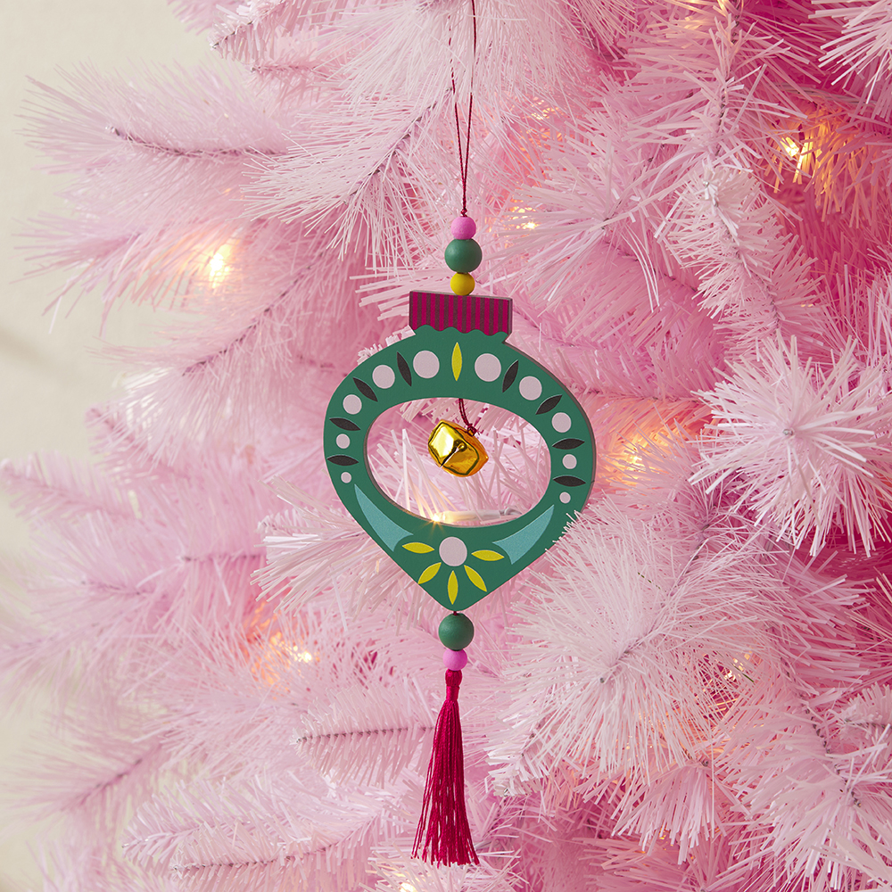 Nostalgic Greens Hanging Ornament | Adairs