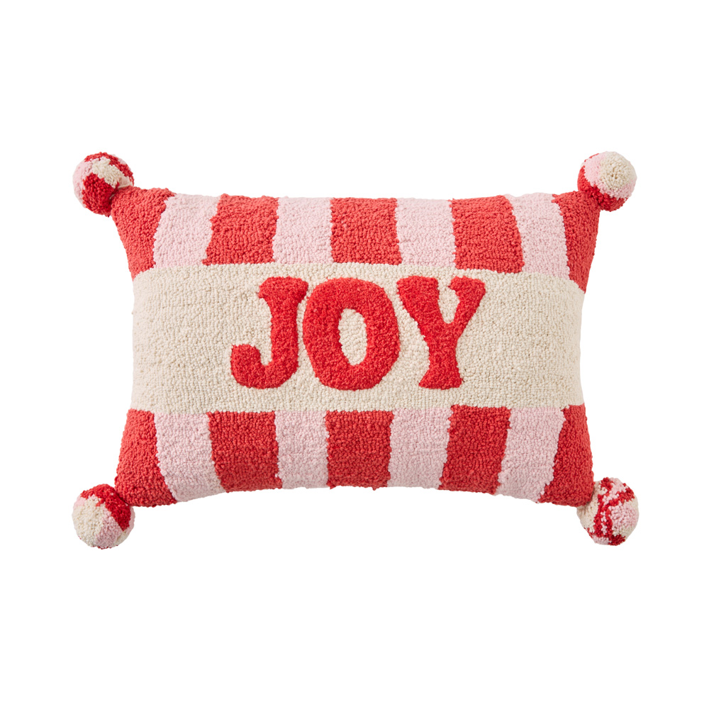 Festive Joy Text Cushion | Adairs