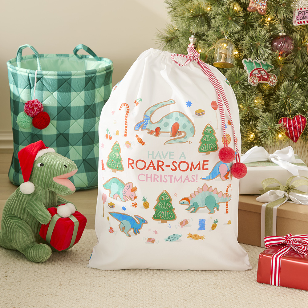 Adairs Kids - Roar-Some Christmas Santa Sack | Adairs