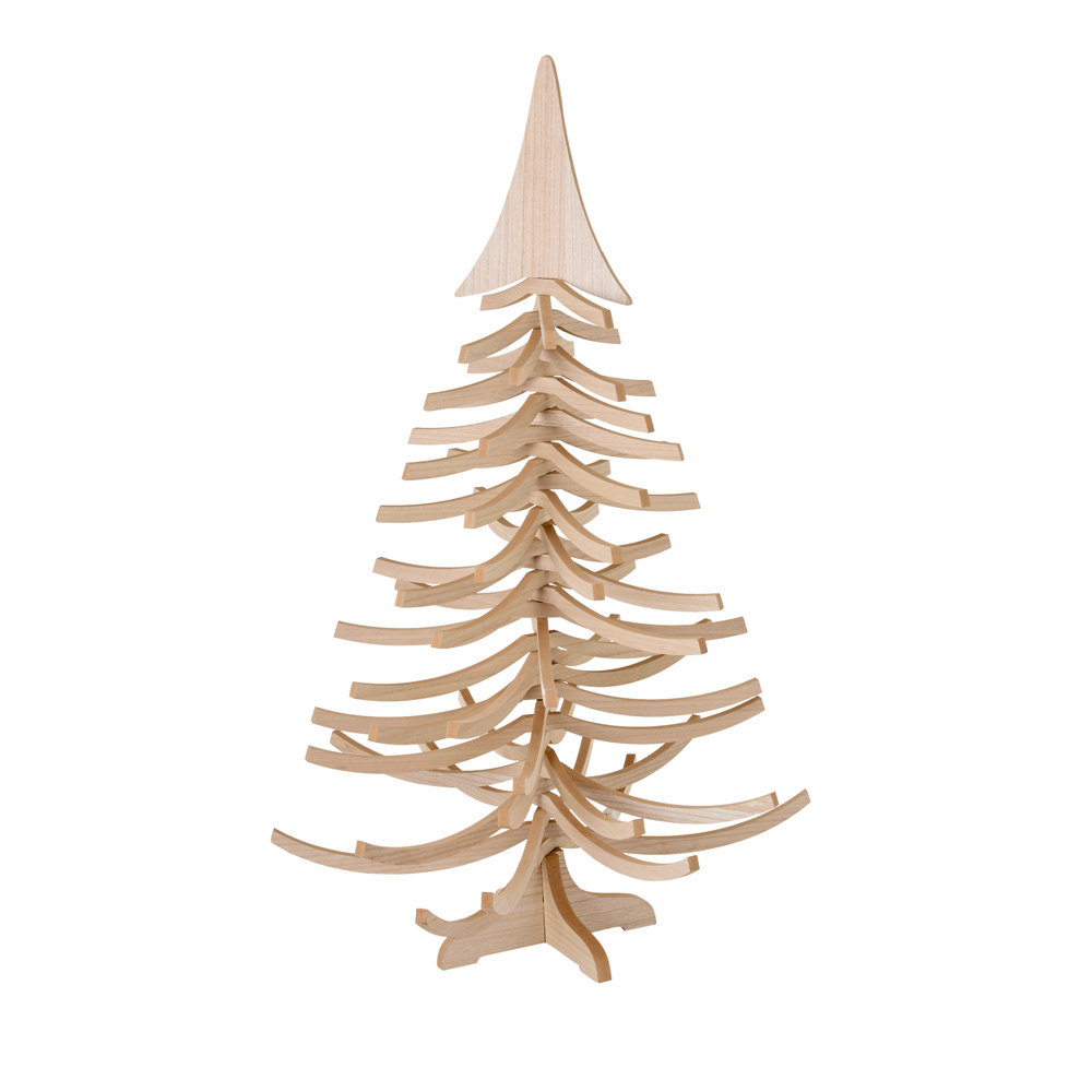 Nordic Natural Timber Christmas Tree | Adairs