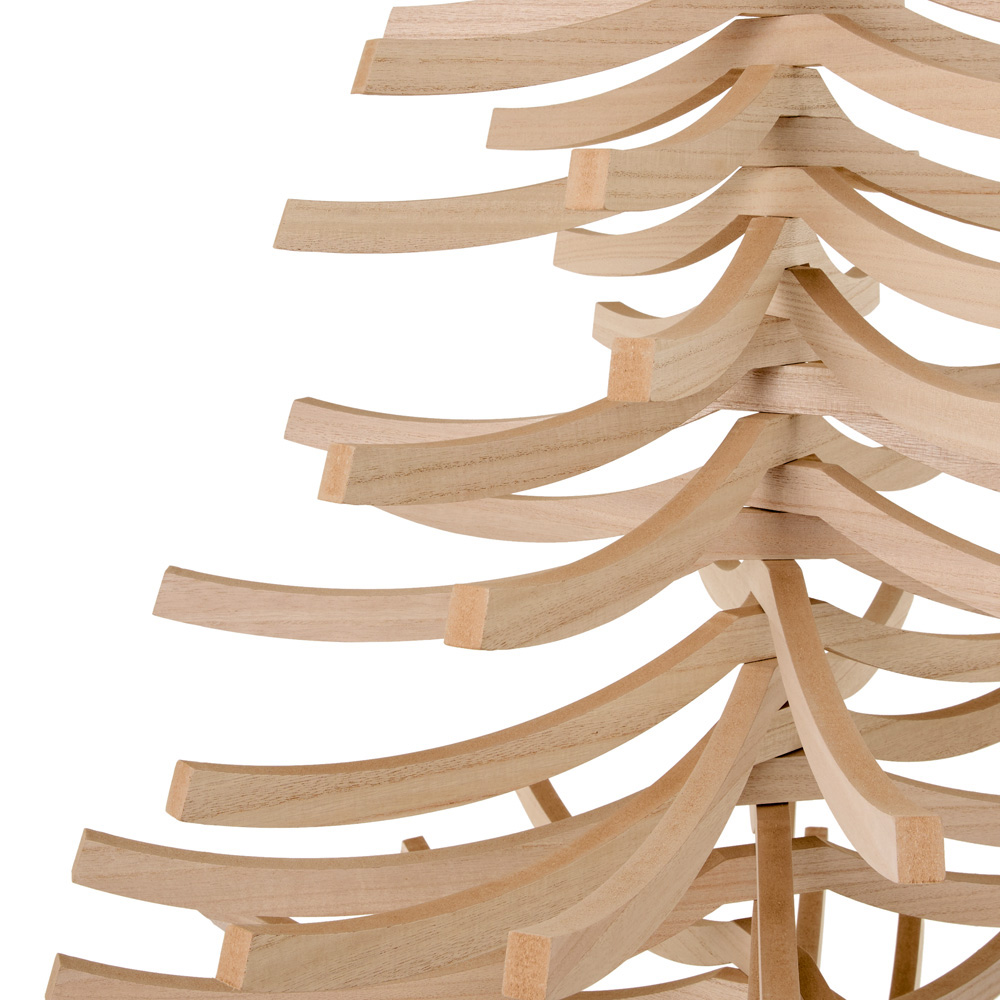 Nordic Natural Timber Christmas Tree | Adairs