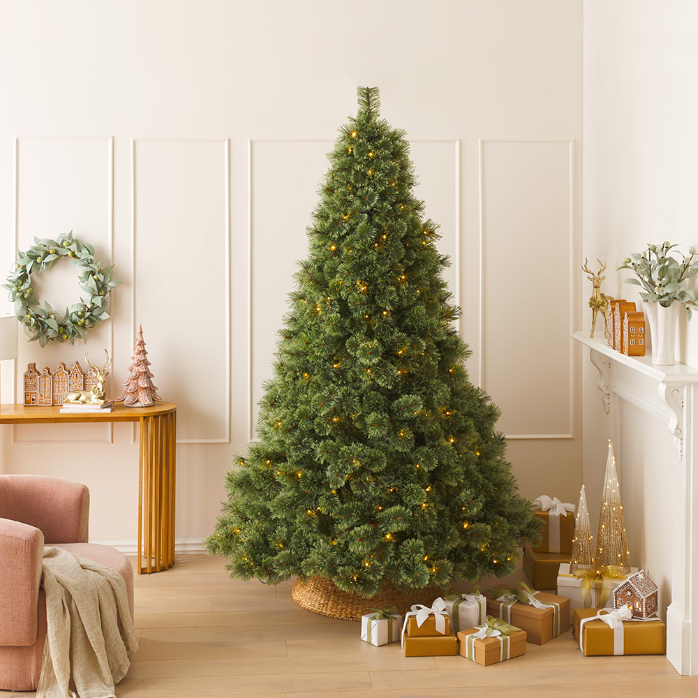 Pine Cashmere 8ft LED Christmas Tree | Adairs