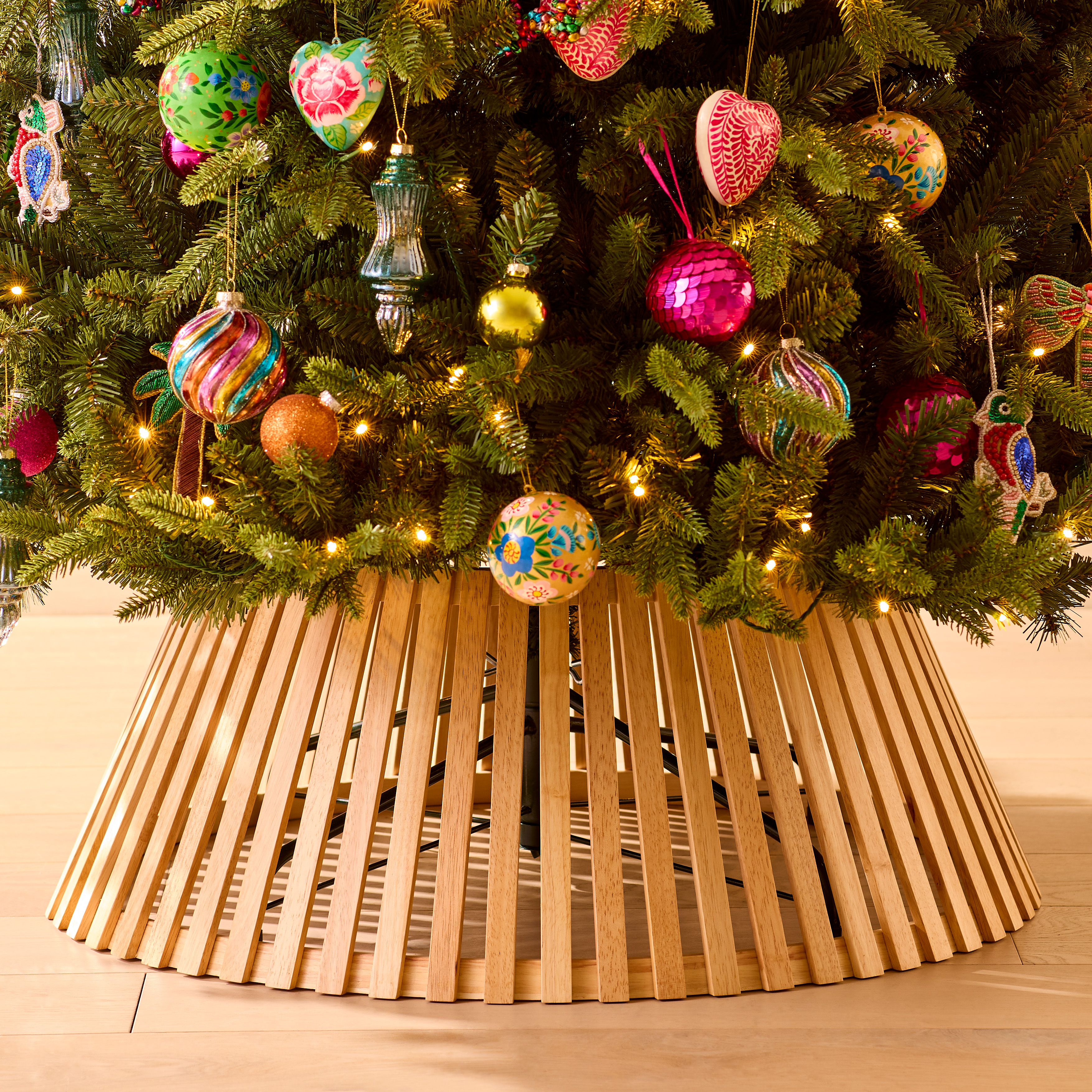 Large Timber Christmas Tree Skirt | Adairs