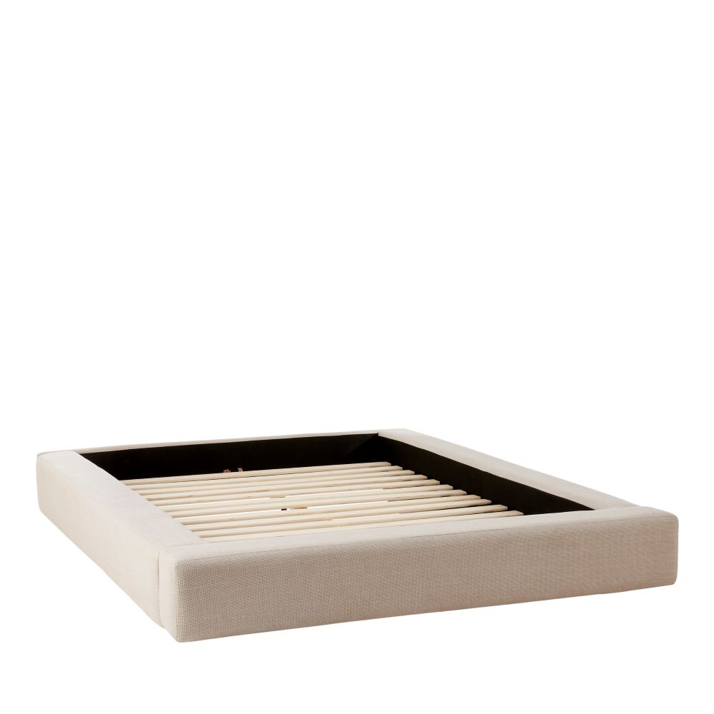 Barley Beige Bed Base | Adairs