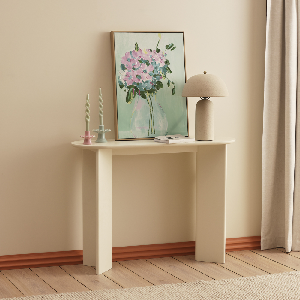 Parker Ivory Console Table | Adairs
