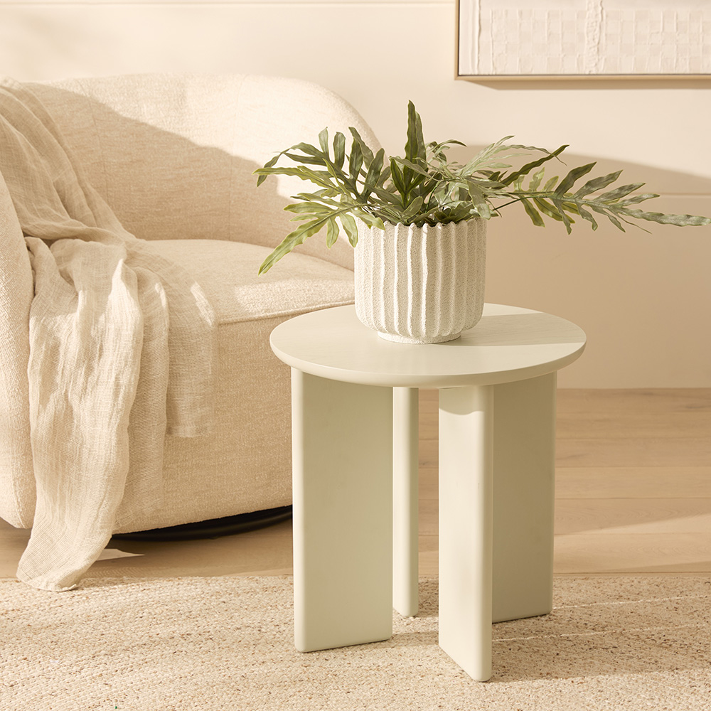 Parker Seafoam Side Table | Adairs
