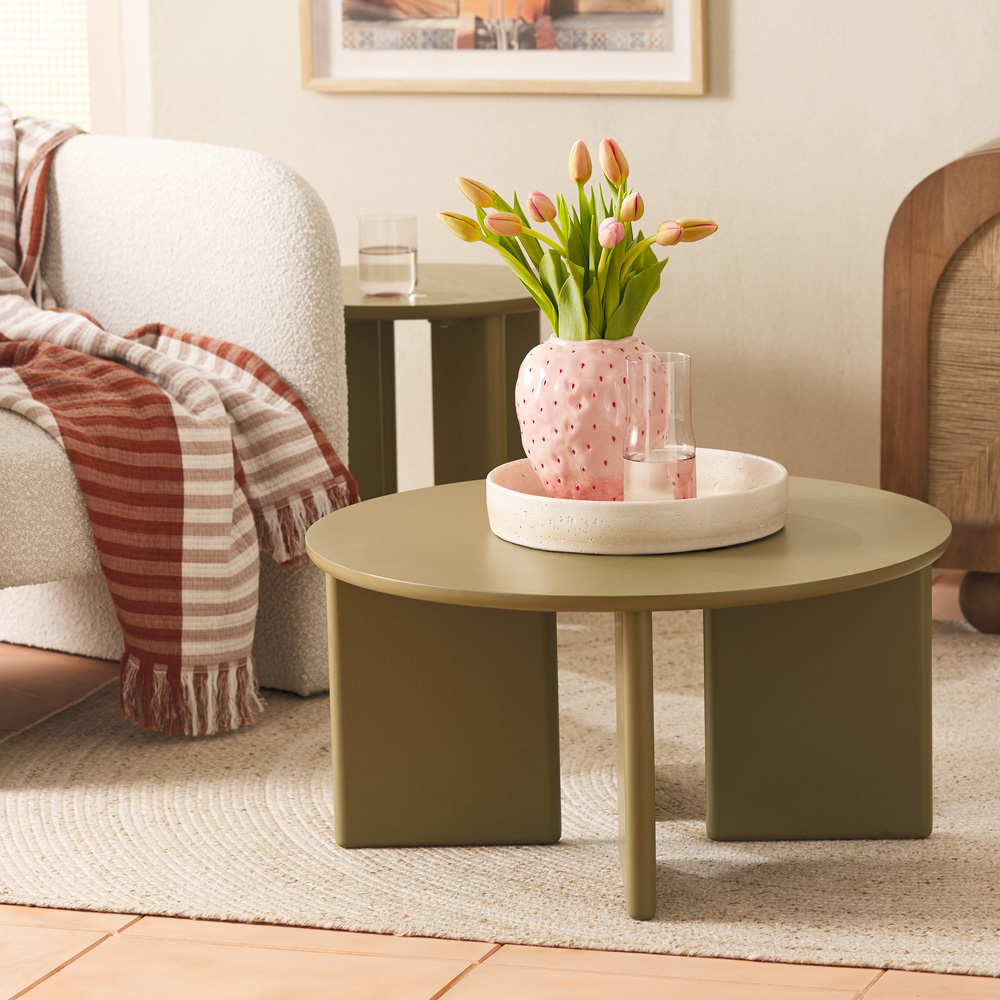 Parker Olive Coffee Table | Adairs