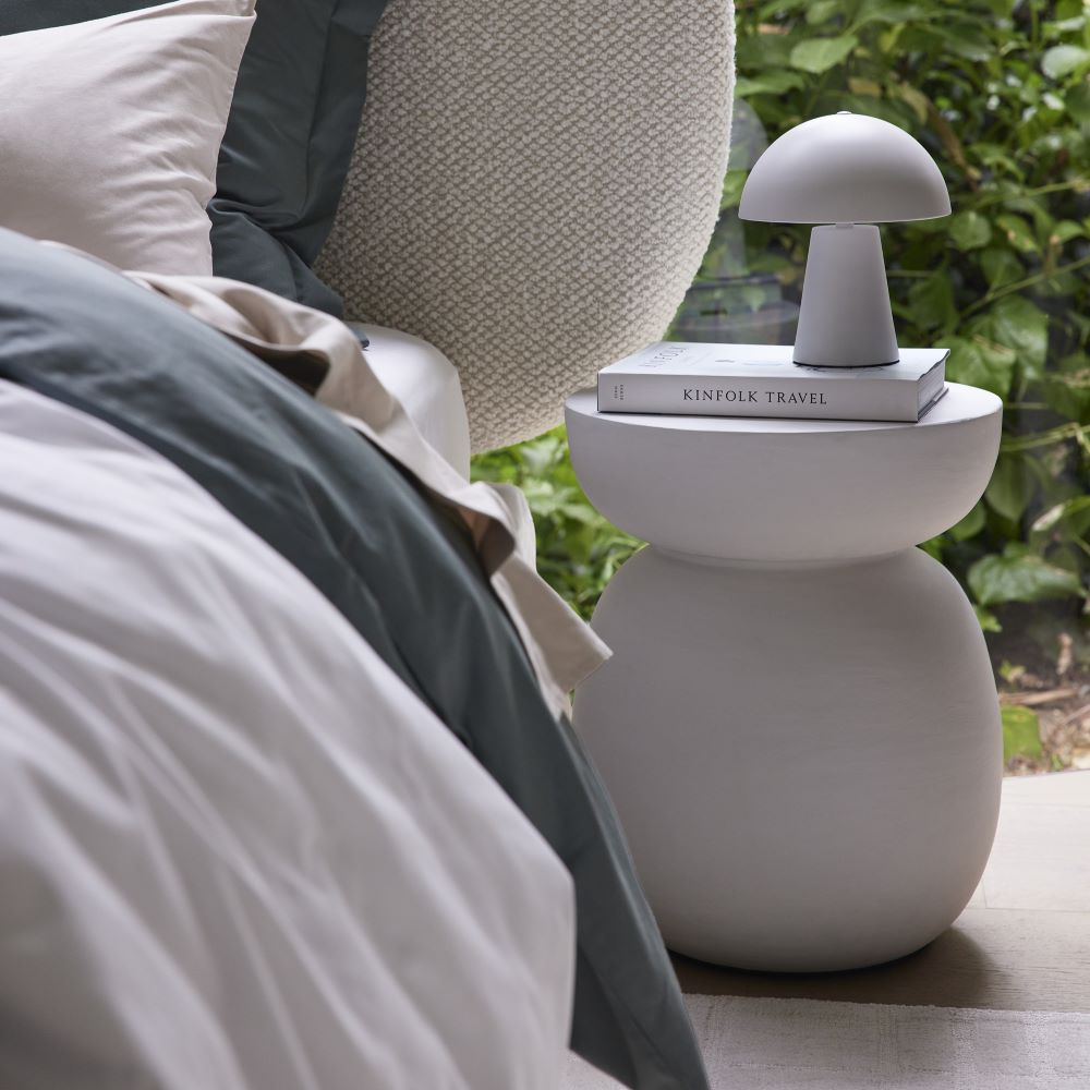 Rae White Side Table | Adairs