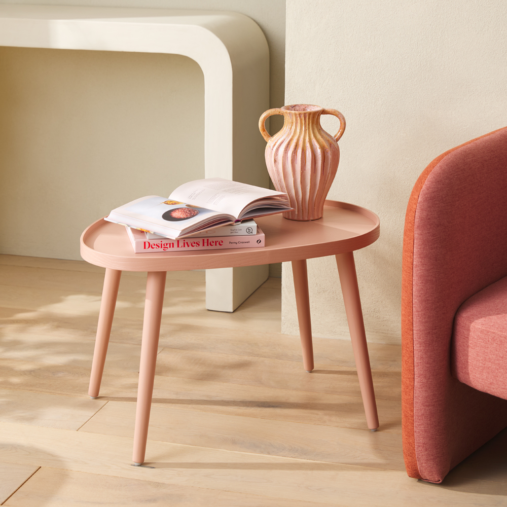 Pebble Blush Tripod Table Collection | Adairs